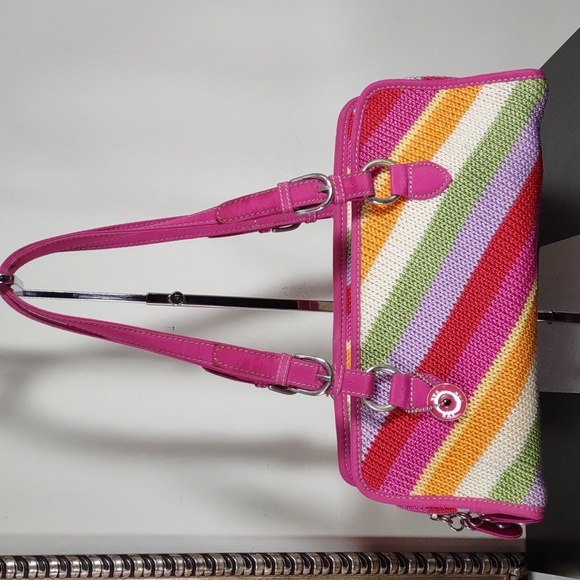The Sac | Bags | The Sac Multi Color Crochet Baguette Bag | Poshmark